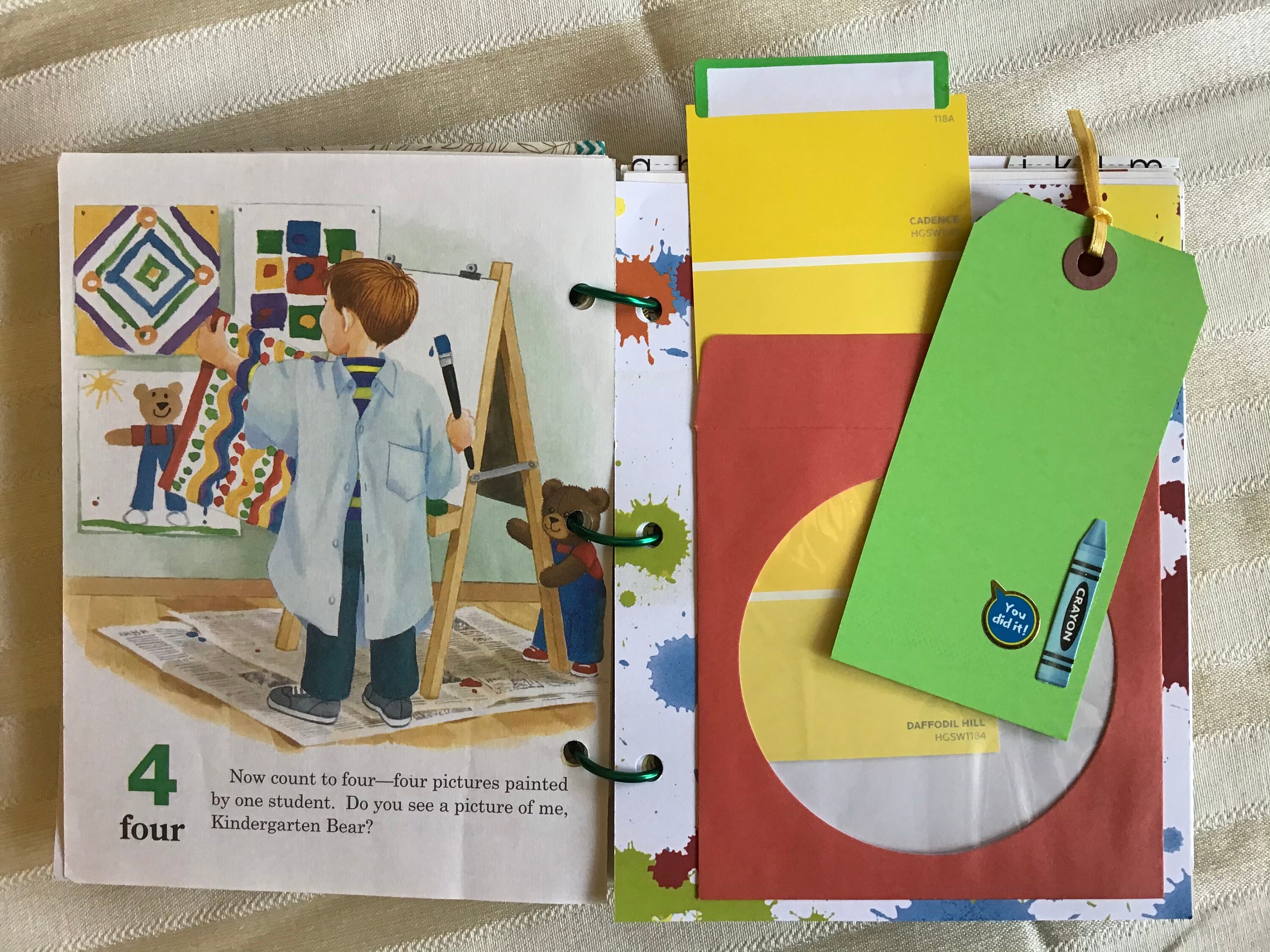 Journal My Kindergarten Counting Book | Etsy
