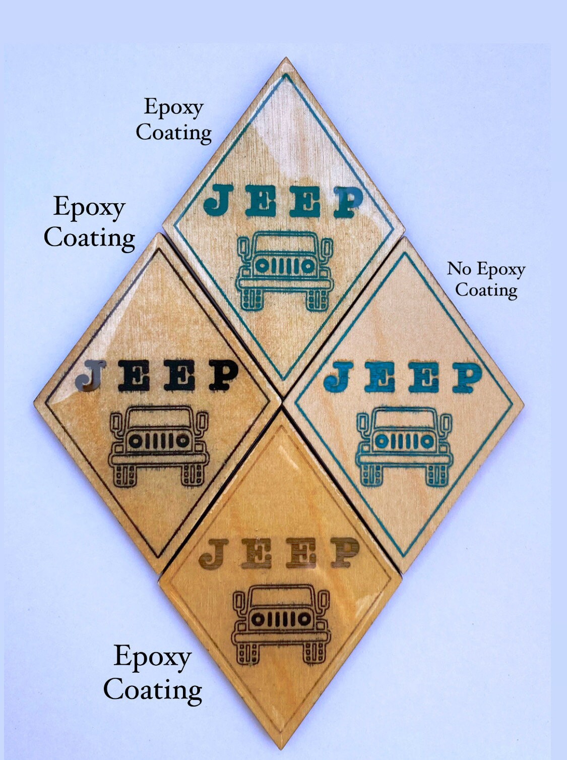 Epoxy Jeep Magnets-personalized Colors - Etsy