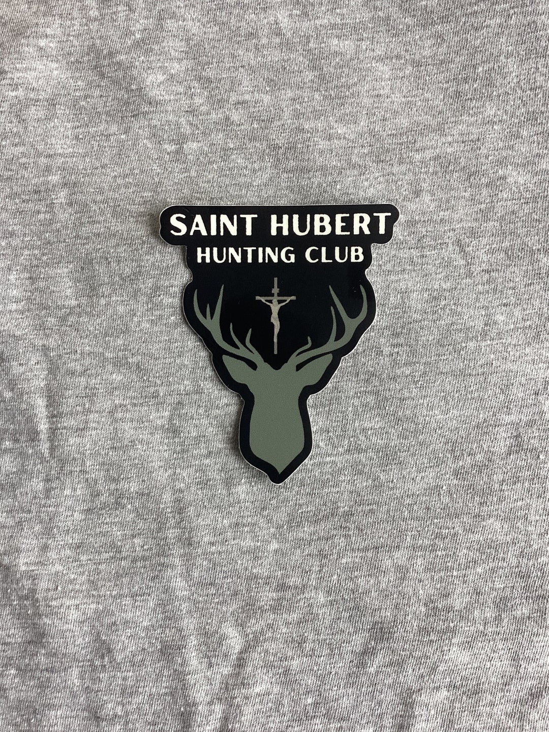 Saint Hubert Hunting Sticker: Catholic Patron Saint of Hunters ...