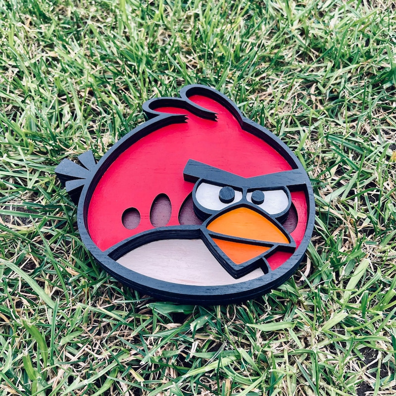 Angry Birds Svg - Etsy