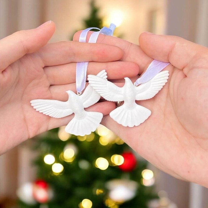 Turtle Dove Ornament - Etsy