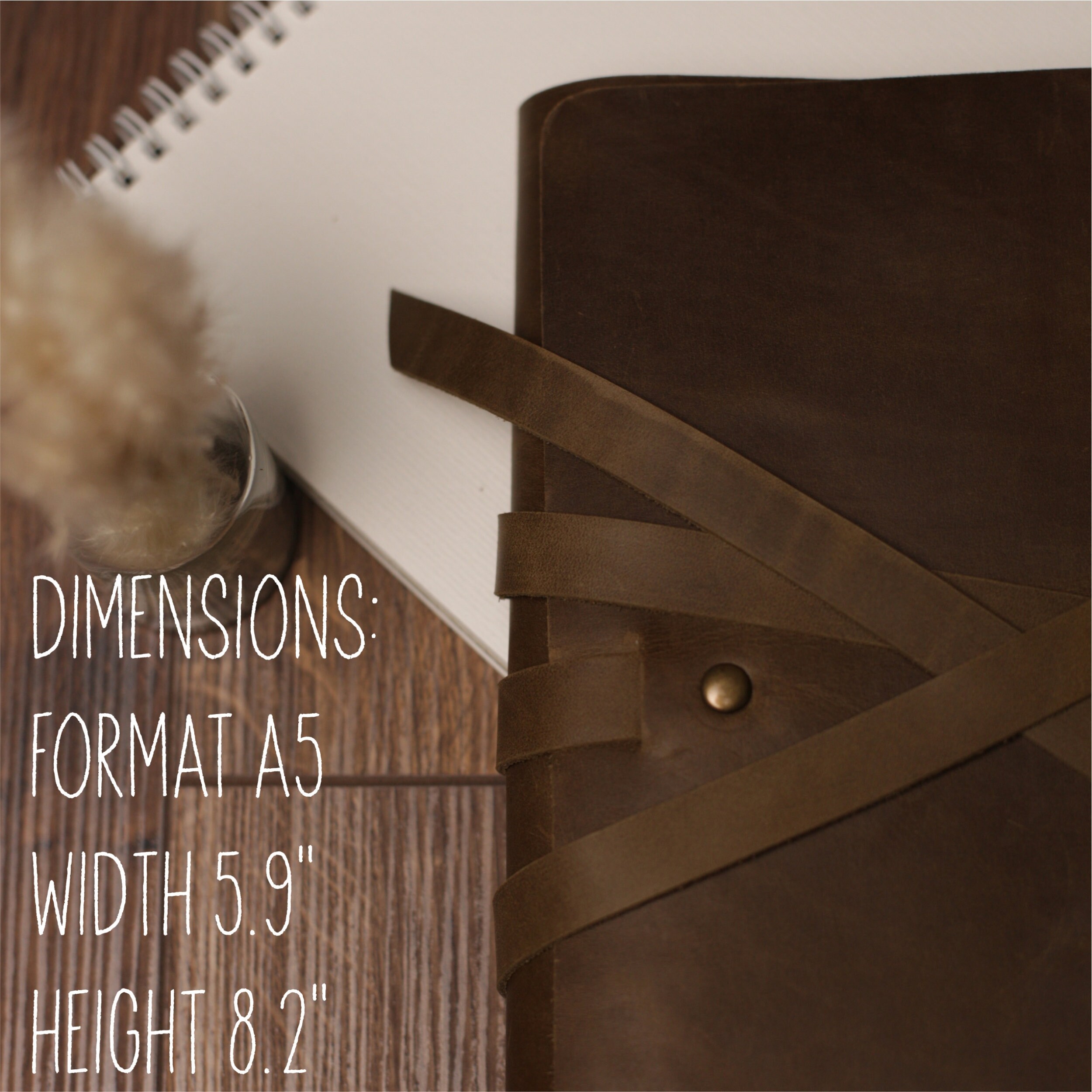 LEATHER BOOK COVER With Personalization Handmade Leather Book - Etsy