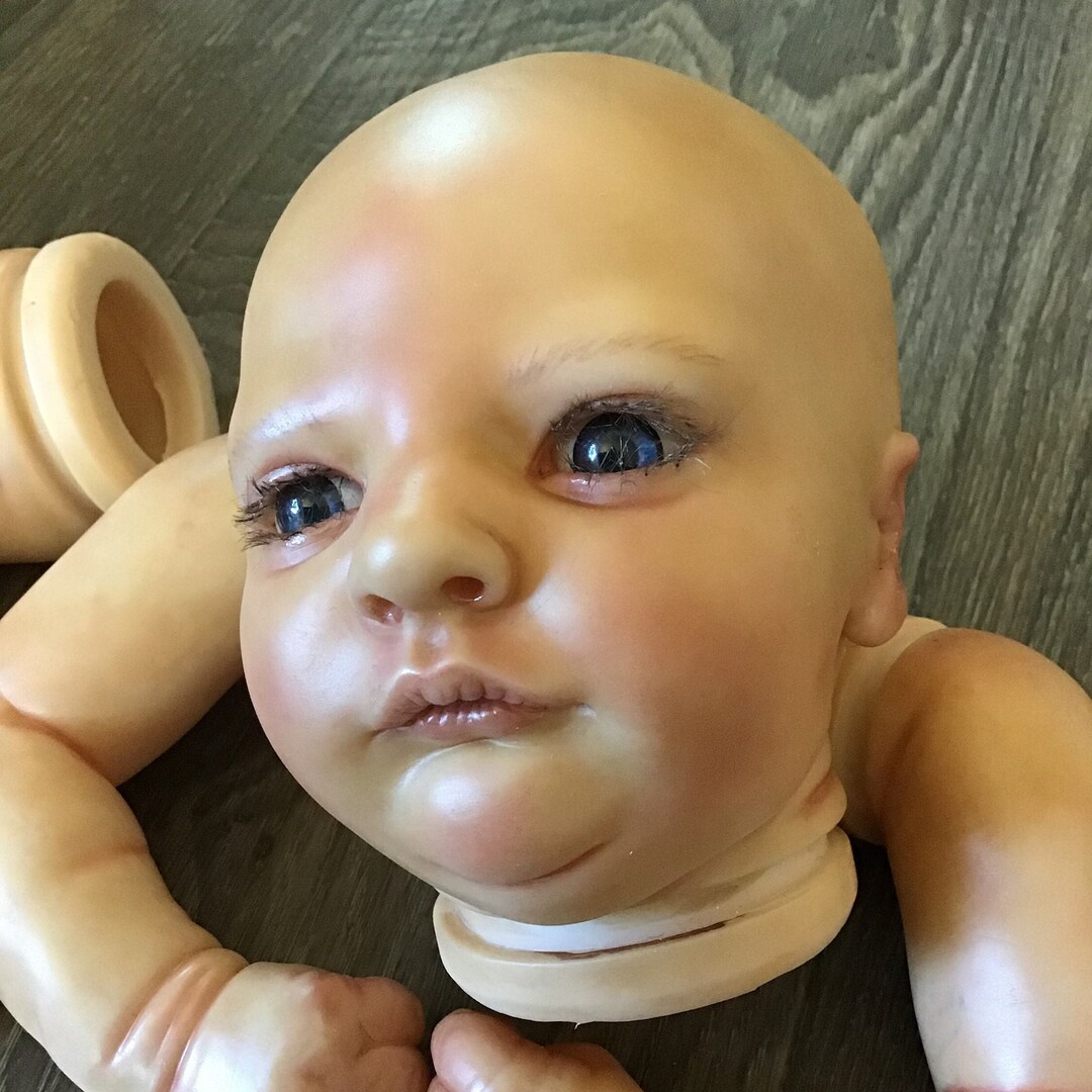 19.5 Owen Awake Baby GIRL or Boy Vinyl Reborn Doll Cloth Cuddle Body - Etsy