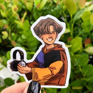 Campbell Bain Vinyl Sticker - Etsy