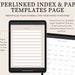 Digital Notebook | 12 Dividers Sections | 40 Digital Page Templates ...