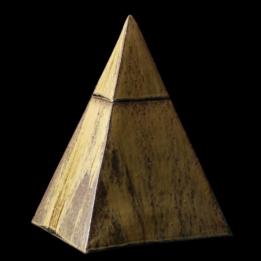 Handmade Funerary Urn for Ashes – Pyramid Urn Large Size - Etsy