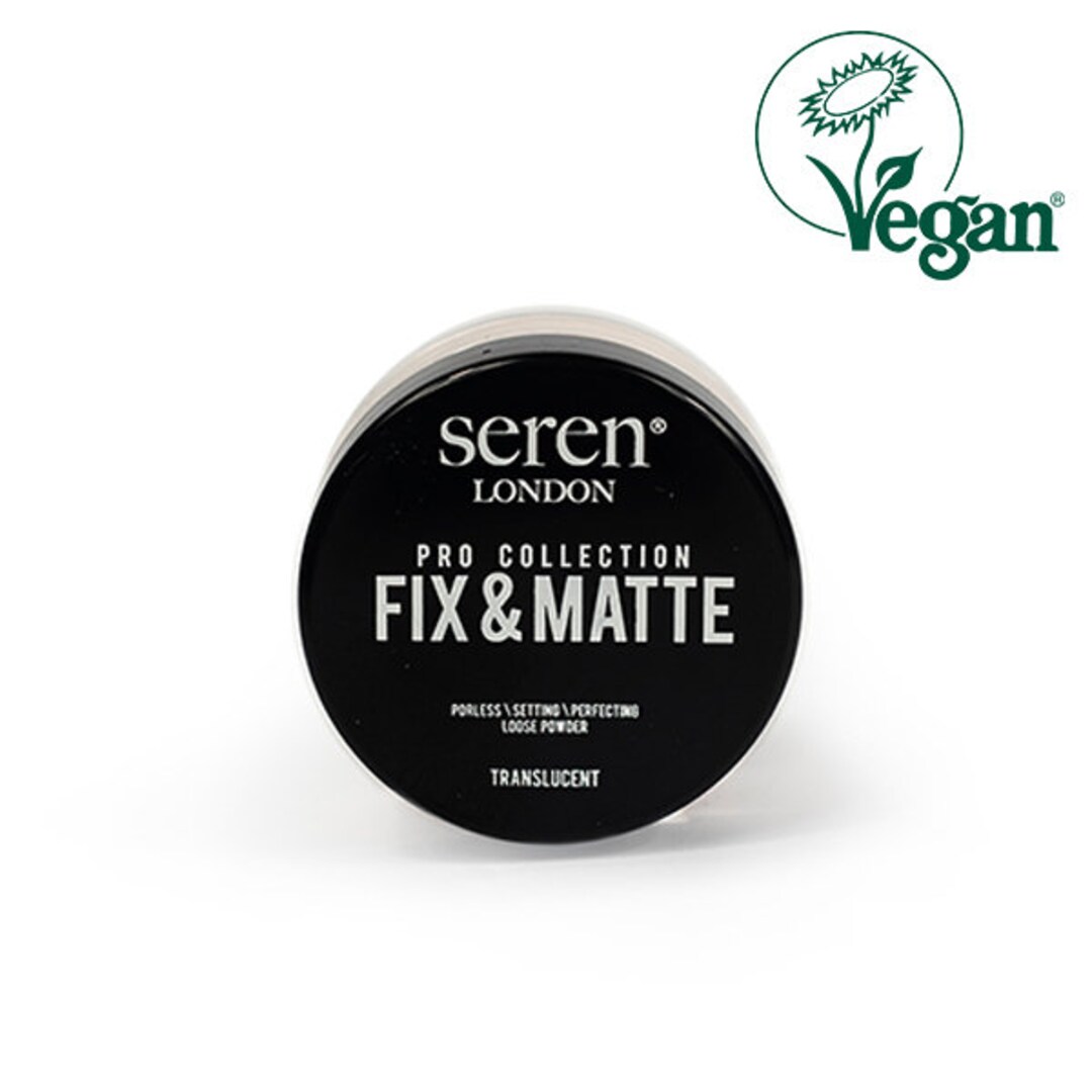 Seren London Vegan Pro Fix y Matte Powder Translucent - Etsy España