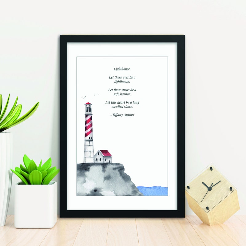 Lighthouse Quote - Etsy