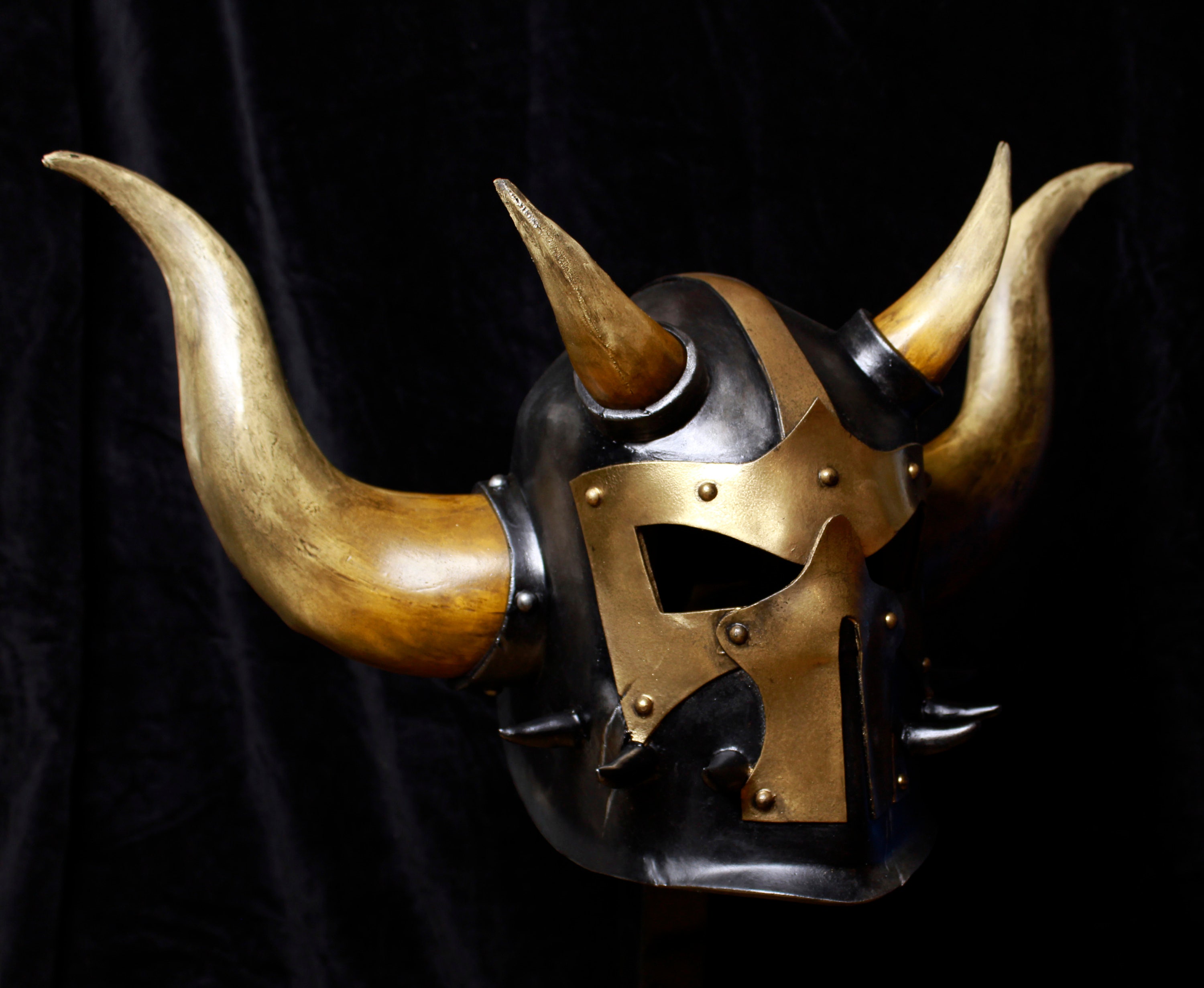 Closed Horned Helmet - Etsy