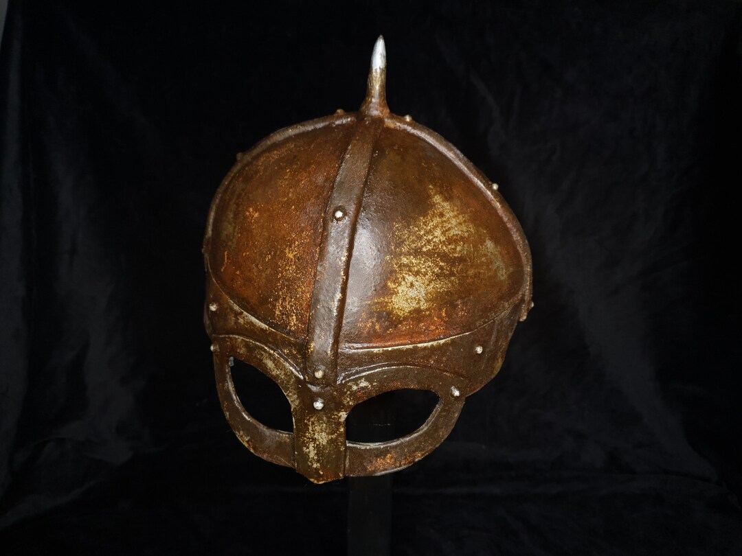 Somewhat Authentic Rusty Viking Helmet - Etsy