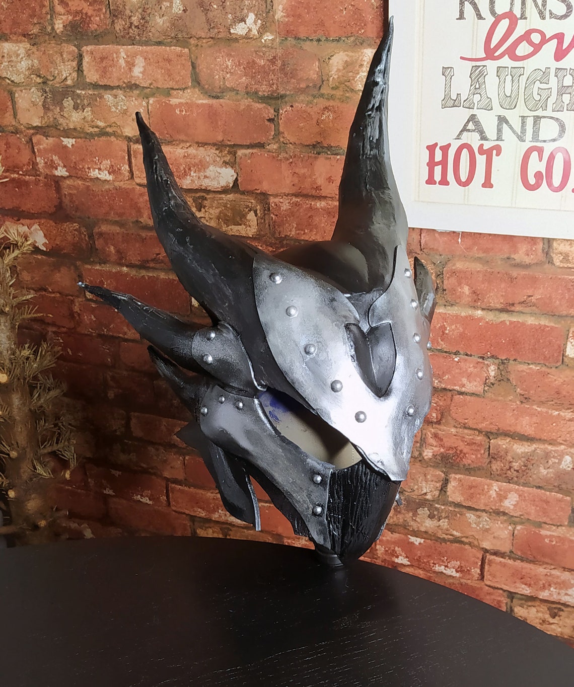 Daedric Helmet - Etsy