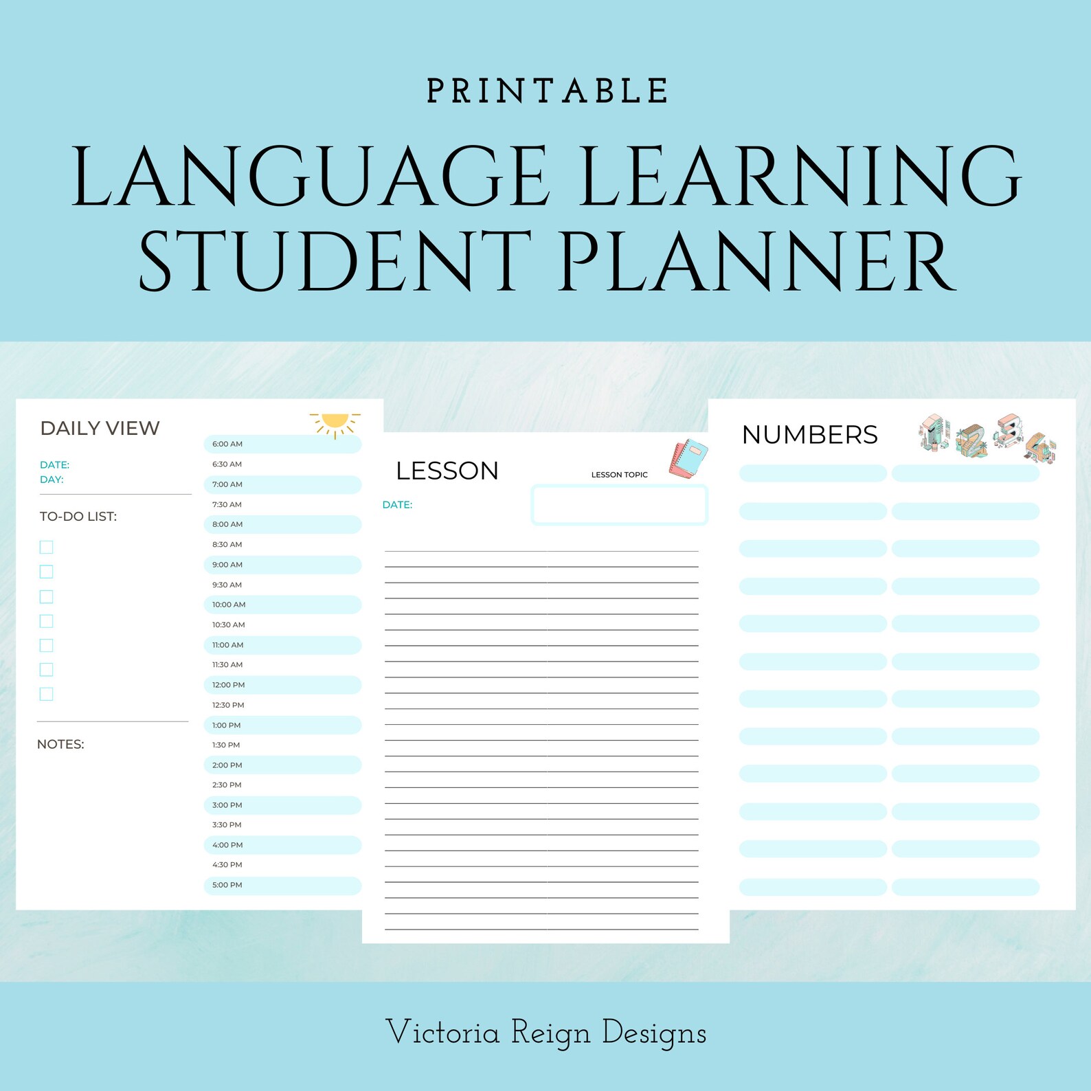 Language Learning Planner Printable Self Study Foreign Etsy UK language-learning-planner-printable-self-study-foreign-etsy-uk