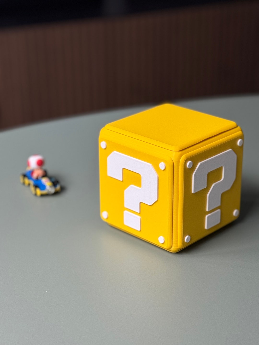 3D Printed Mario Inspired Question Mark Block Coasters | Amazing ...
