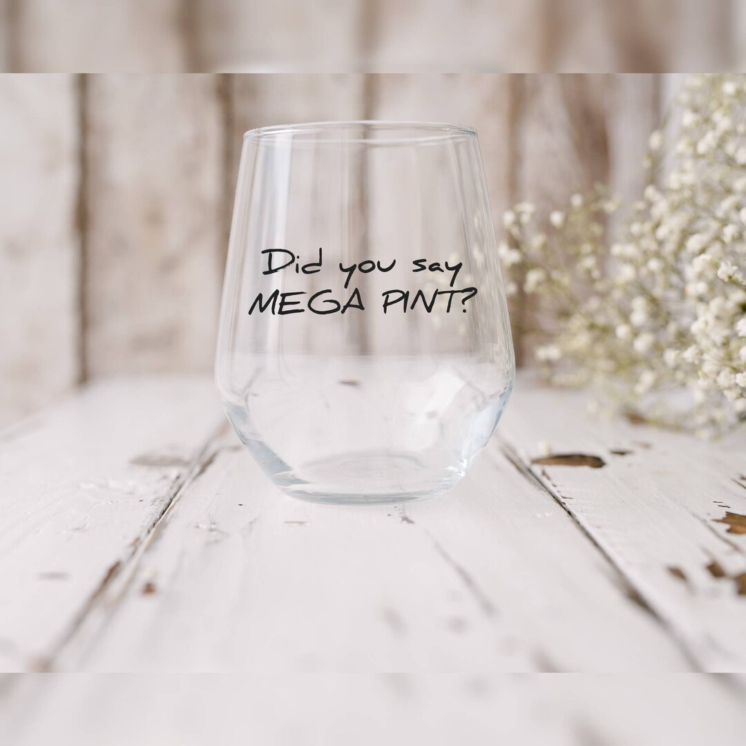 Mega Pint Wine Glasses - Etsy