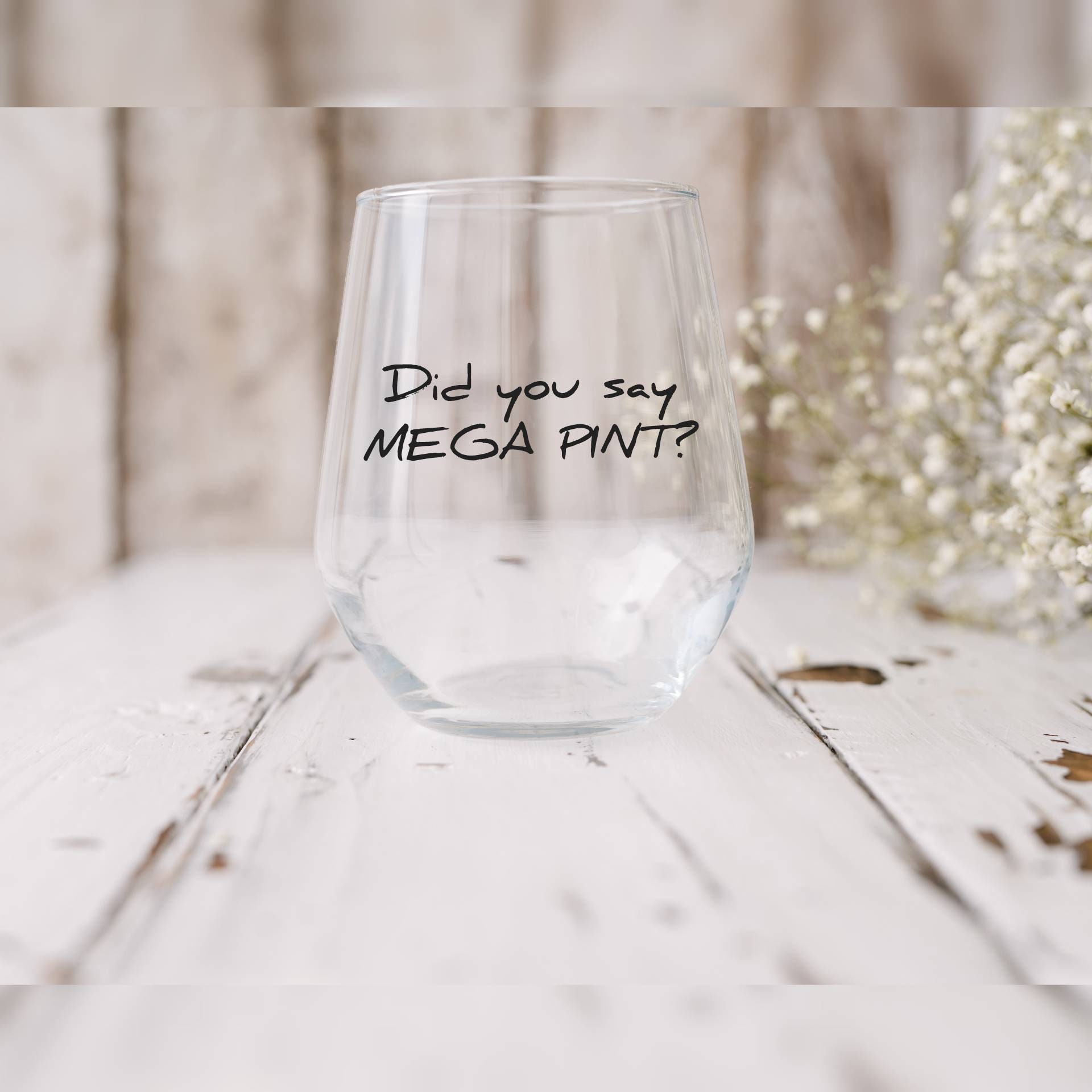 Mega Pint Wine Glasses - Etsy