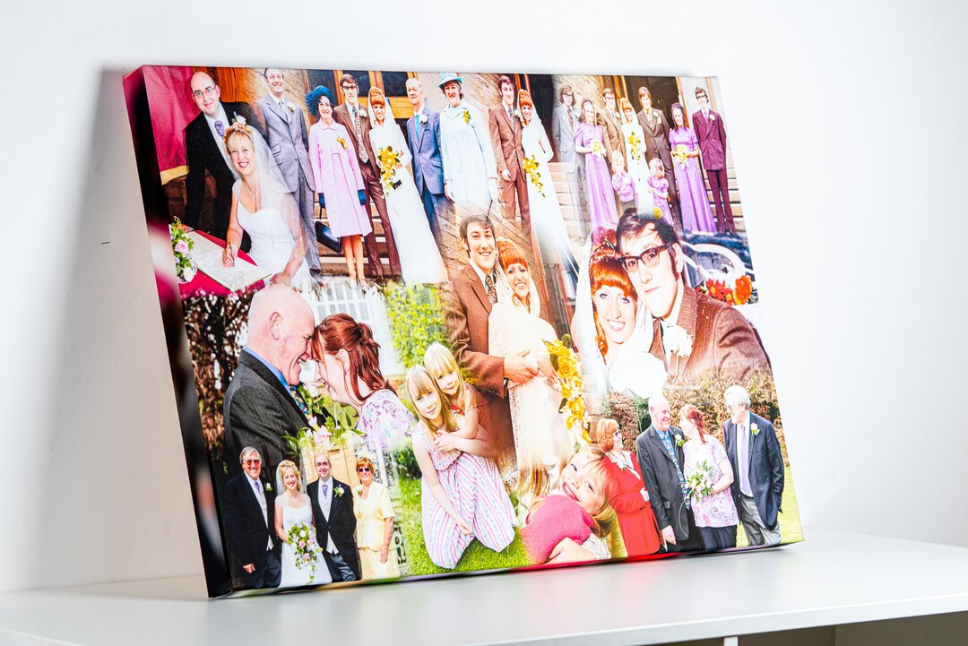 Premium Collage Canvas Multiple Photo Canvas Print Variety of Images in ...
