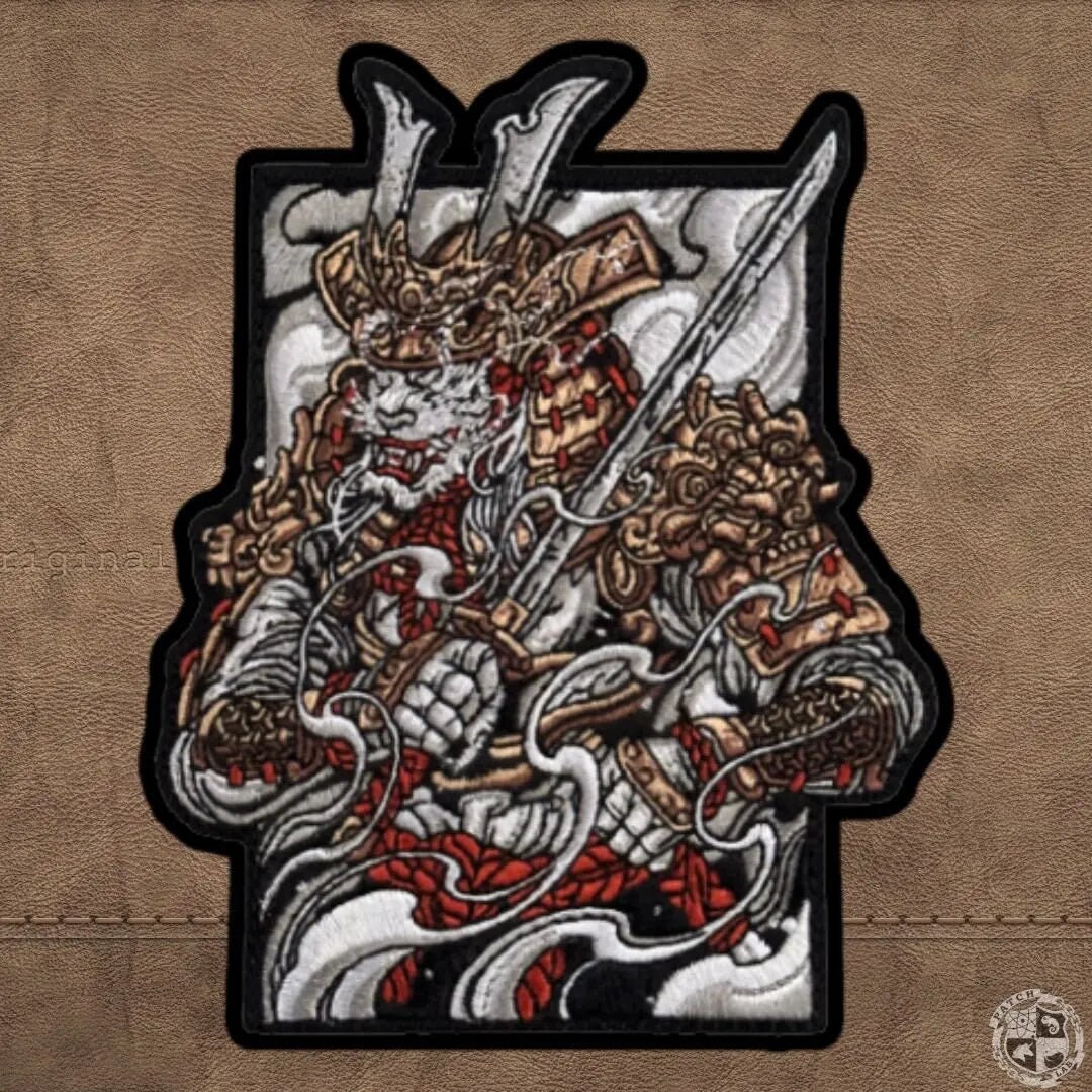 PATCHLAB Tora Ronin Morale Patches | Embroidered Patches for Clothes | Hook and Loop Patches ...