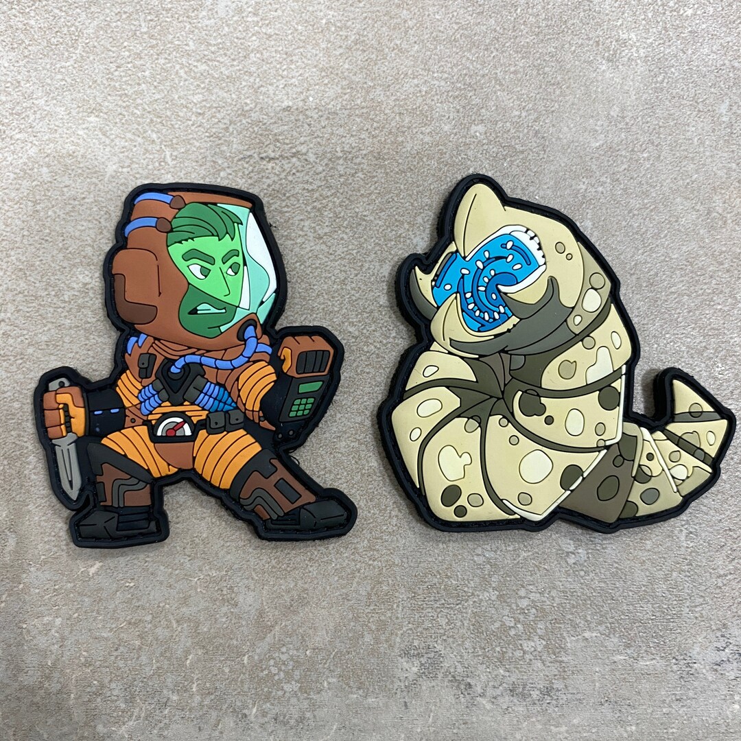 Paul and Sand Worm PVC Morale Patch | Hook and Loop Patches - Etsy