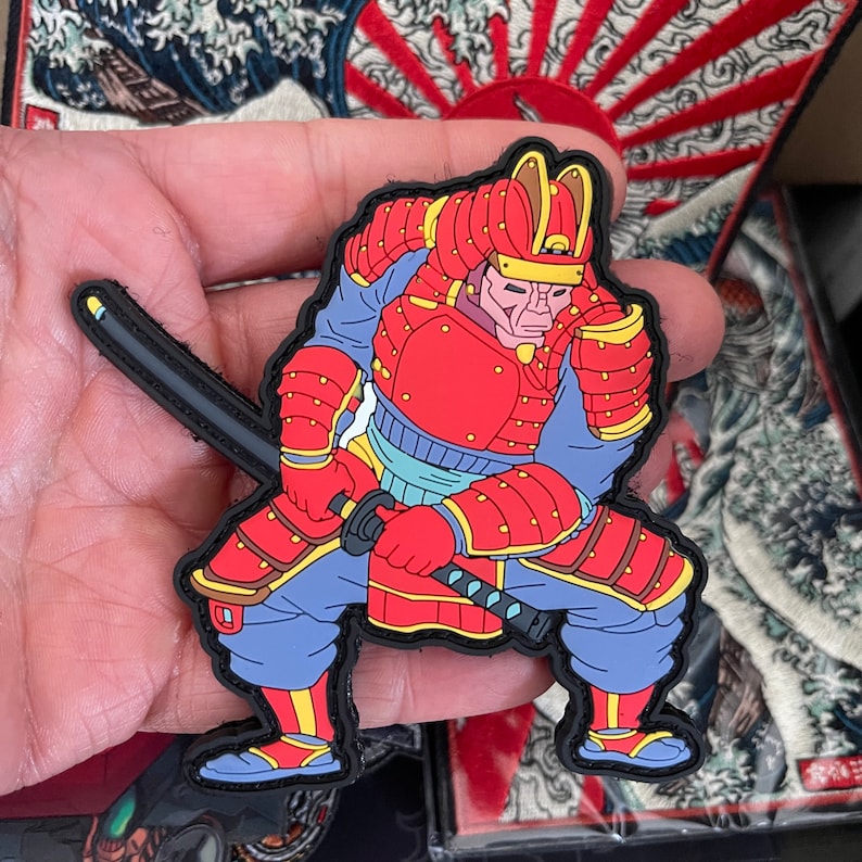 PATCHLAB Bushido Samurai Warrior PVC Morale Patches | Hook and Loop ...