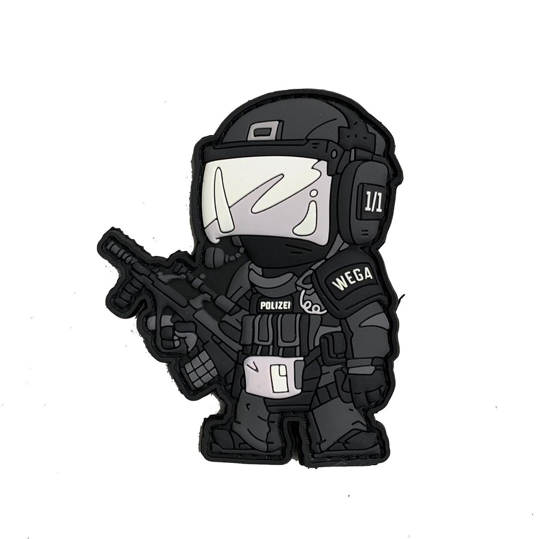 PATCHLAB Polizei Wega Wien Vienna Police PVC Morale Patches Hook and Loop | Hook and Loop ...