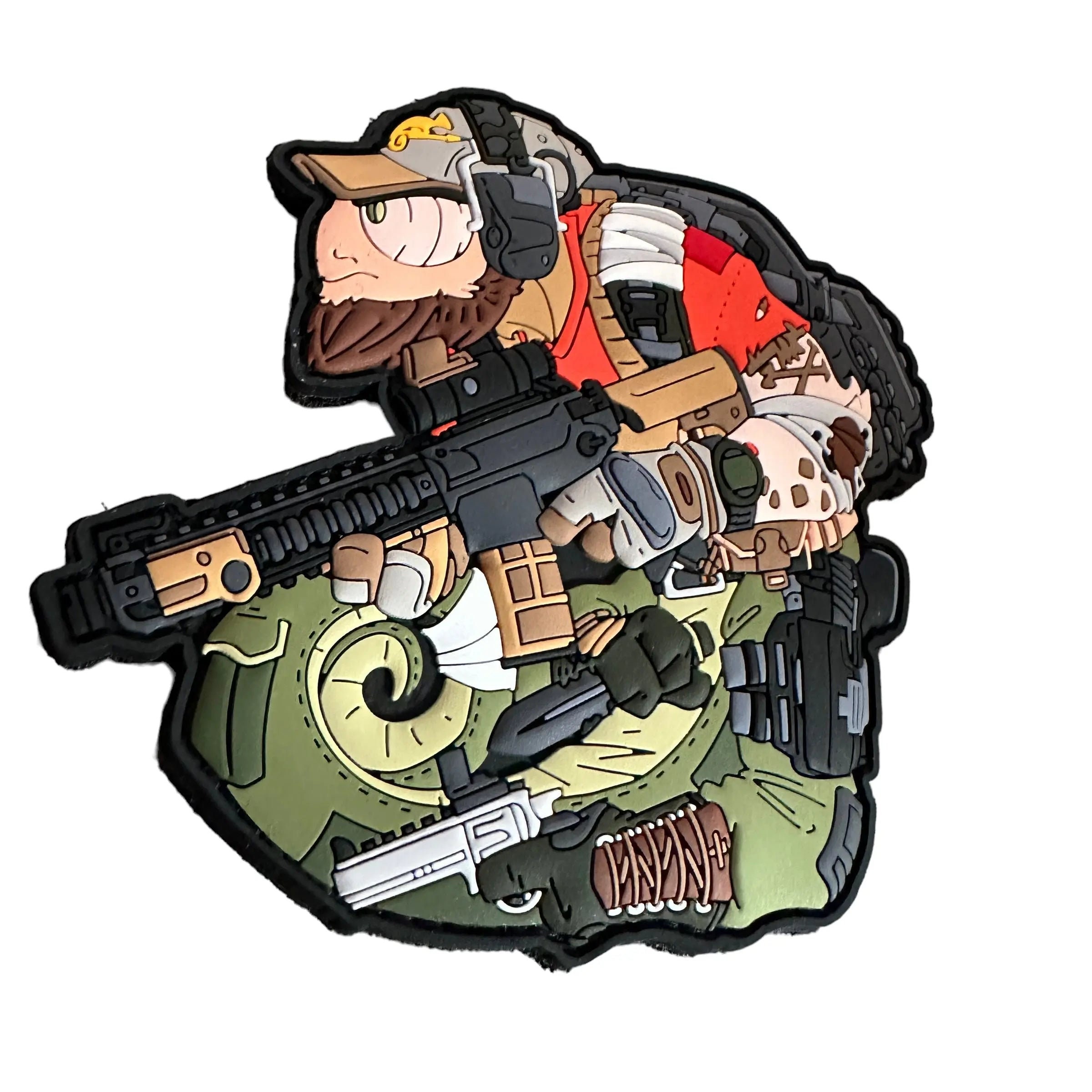 PATCHLAB Tactical Chameleon Nomad Shooter Seal Spec Ops PVC Morale ...