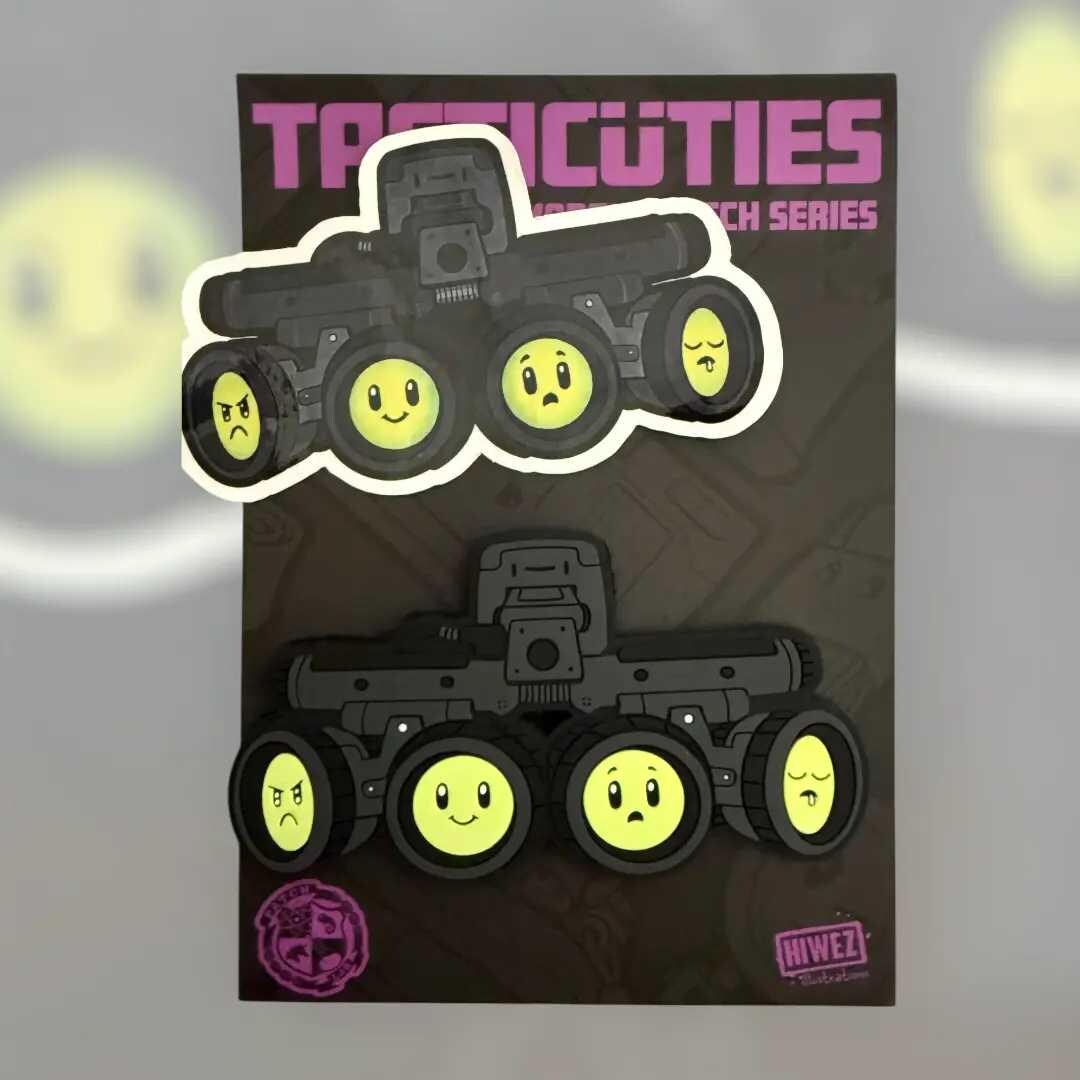 Tacticuties NVG Tactical Morale Patch – Cute PVC Series by Patchlab ...
