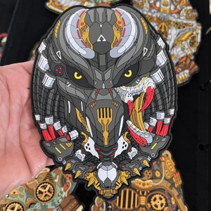 PATCHLAB Cyberpunk #5 Hunter PVC Morale Patches Hook and Loop | Embroidered Patches | Hook and ...