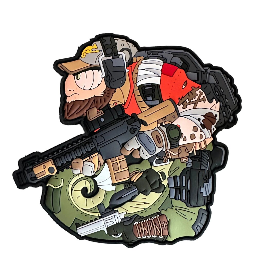 PATCHLAB Tactical Chameleon Nomad Shooter Seal Spec Ops PVC Morale Patches | Hook and Loop ...