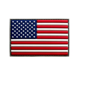 PATCHLAB USA Flag Patch | PVC Morale Patches | Embroidered Patches | Hook and Loop Patches ...