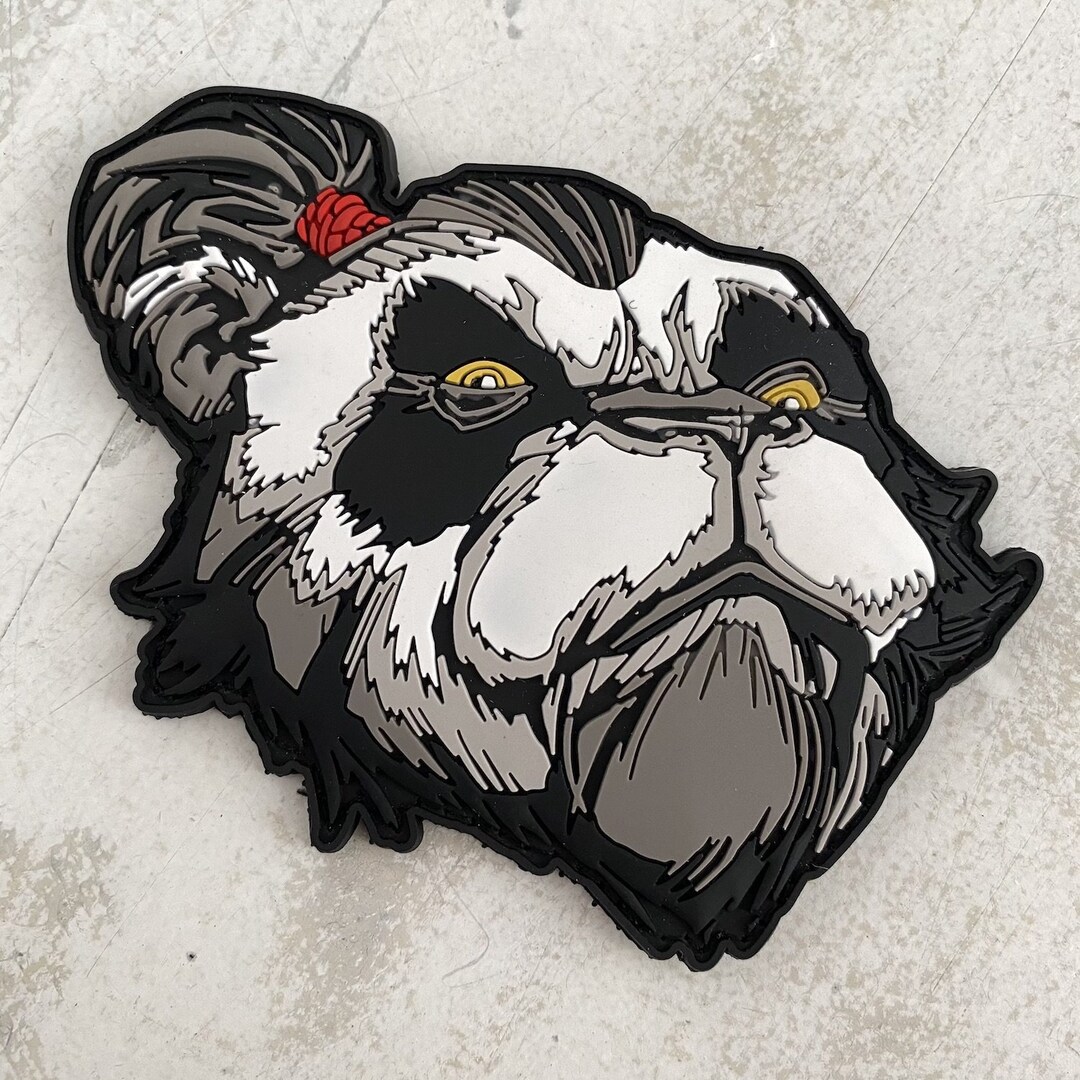 PATCHLAB War Panda #1 PVC Morale Patches Hook and Loop | Hook and Loop Patches | Hook and Loop ...