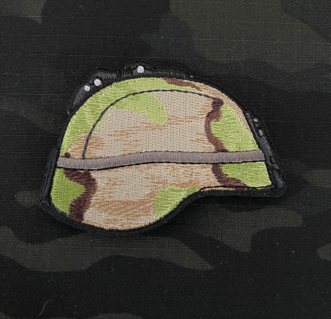 PATCHLAB DCU Helmet Morale Patches Velcro Embroidered Patches Hook and Loop Patches Velcro ...