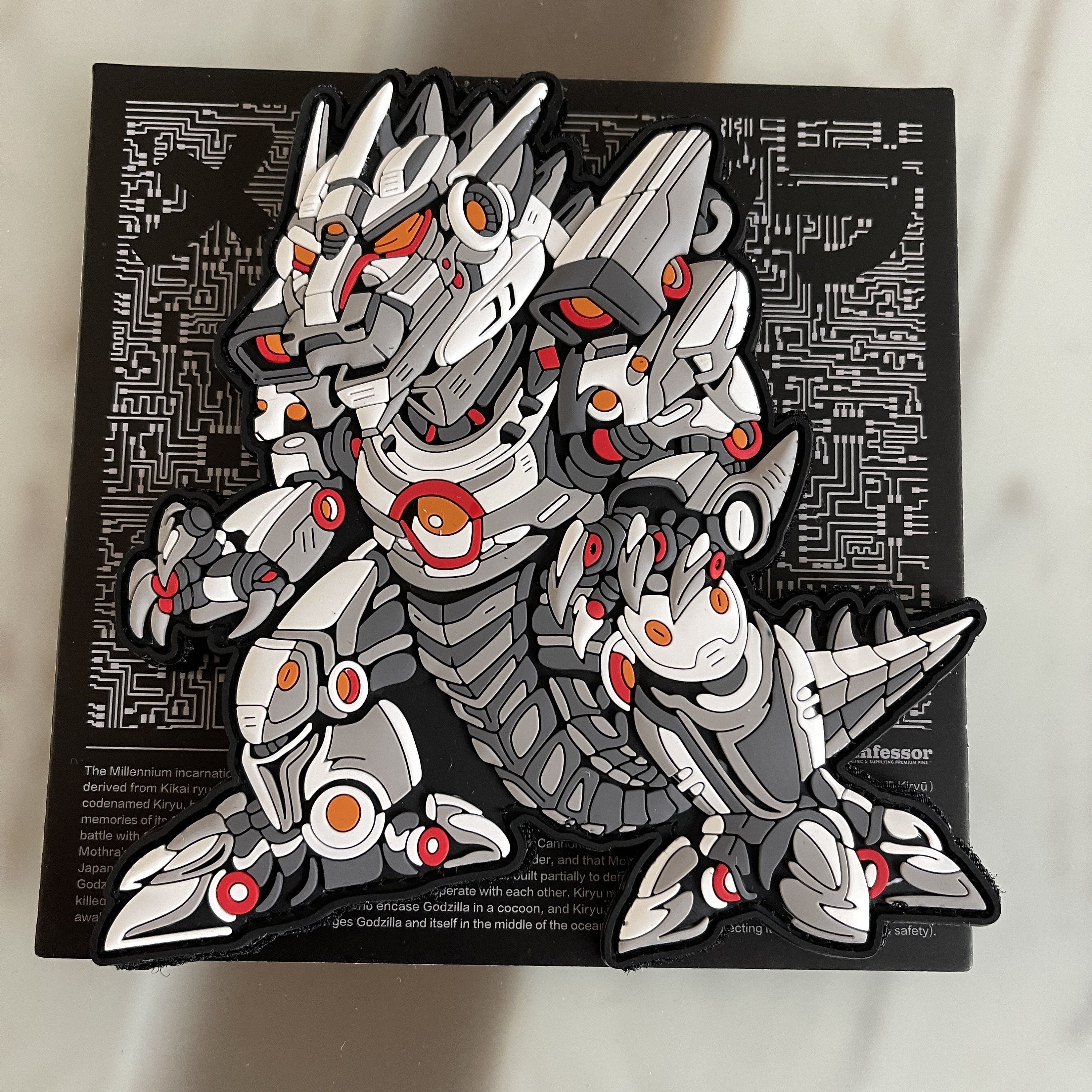 MECHAGODZILLA Morale Patch - Etsy