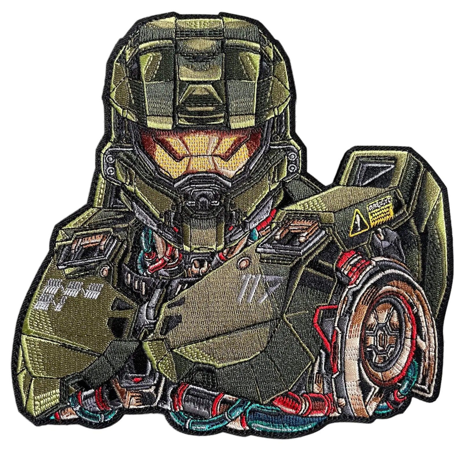 ALPHA #7 MECHA 117 Morale Patch Hook Scifi Cyber Army Airsoft Military ...