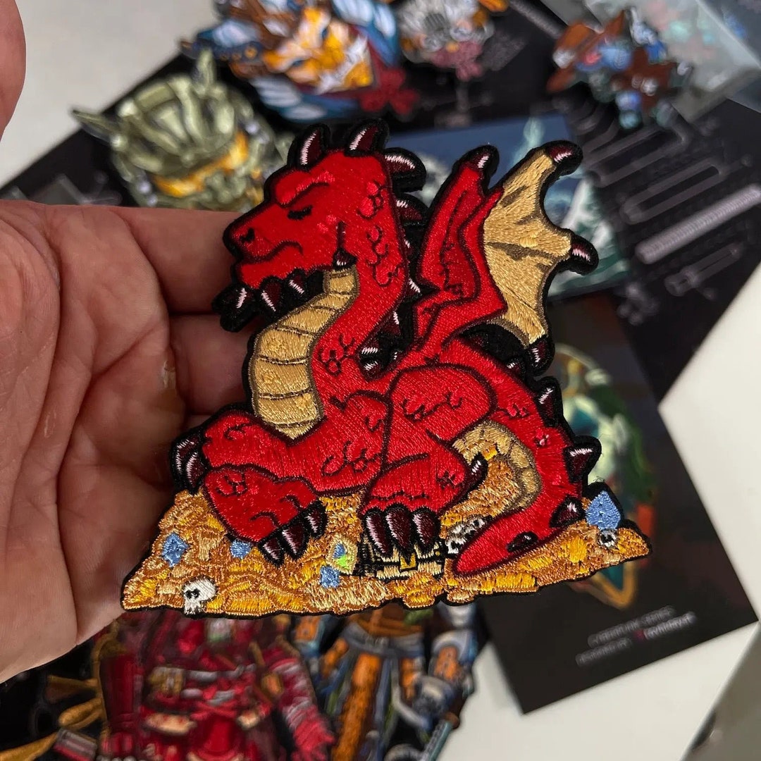 PATCHLAB the Dragon Kids PVC Morale Patches Velcro Hook and Loop Patches Velcro Patches for ...
