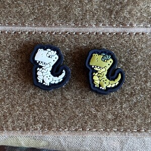PATCHLAB T-rex Dino Gon Saurier PVC Morale Patches | Hook and Loop Patches | Patches for ...