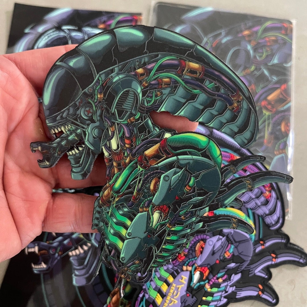 PATCHLAB ALPHA #6 Xeno Mecha PVC Morale Patches | Embroidered Patches ...