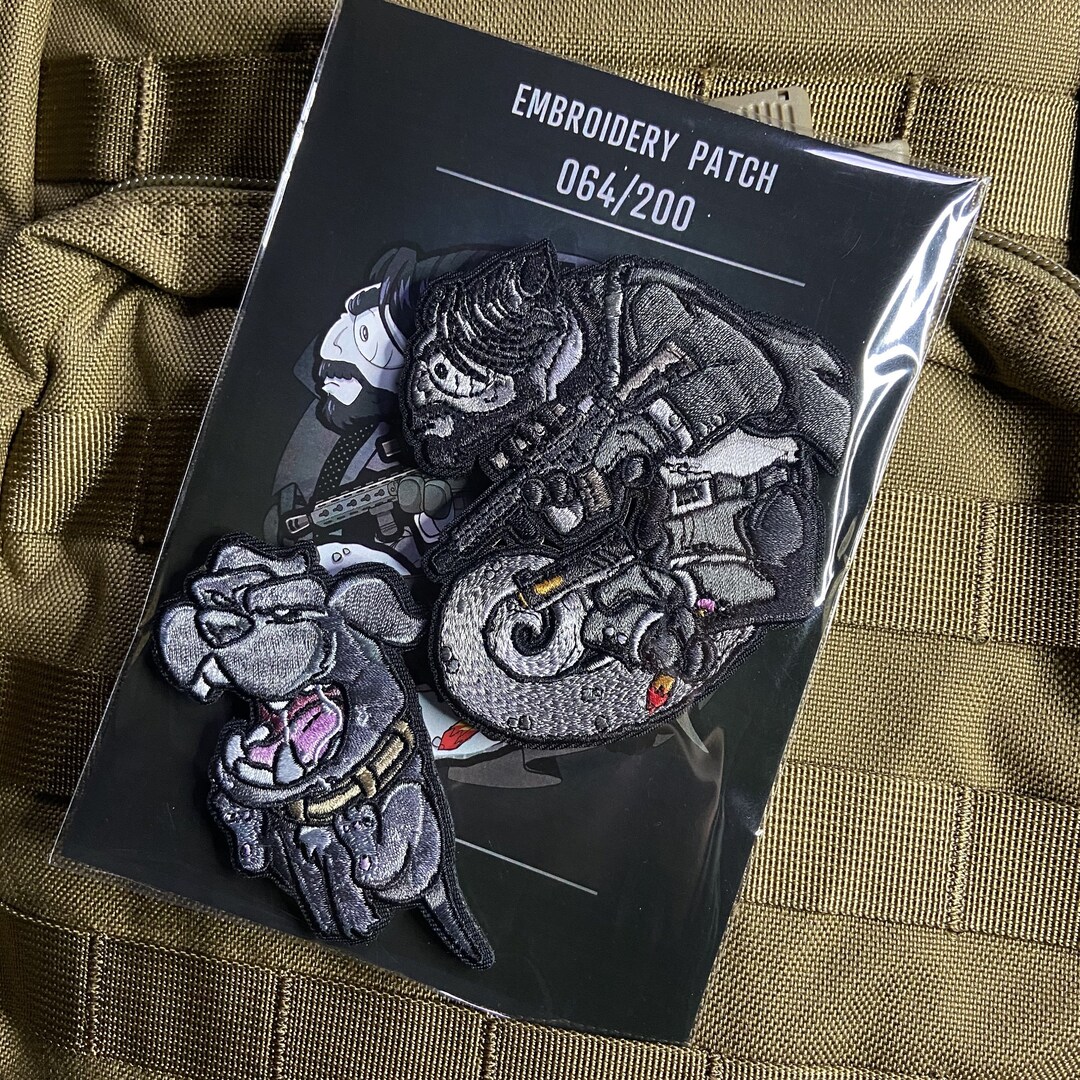 PATCHLAB Chameleon Legion Hitman John Tactical PVC Morale Patches | Embroidered Patches | Hook ...