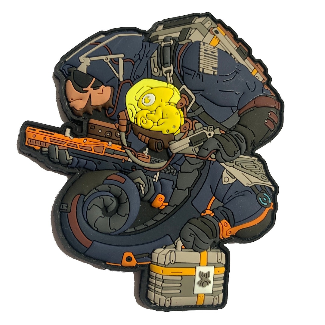 PATCHLAB Chameleon Legion Stranding PVC Morale Patches Hook and Loop | Embroidered Patches ...