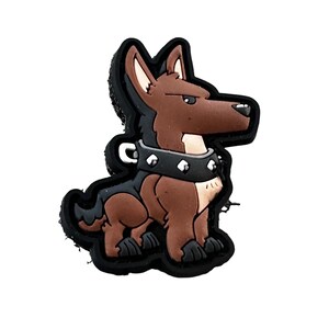 PATCHLAB SWAT Breacher Shepherd Dog Rubber PVC Morale Patch for Handler K9 and Other Animal ...