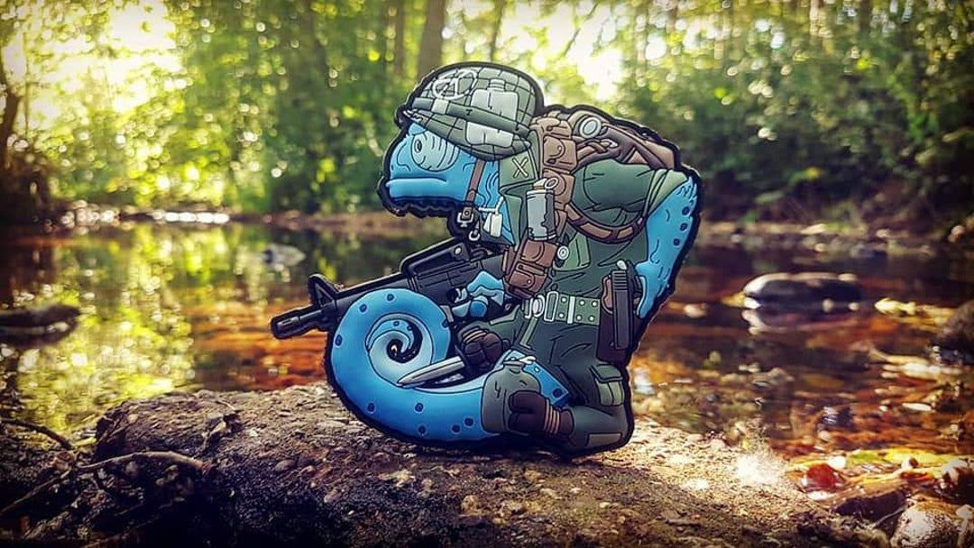 PATCHLAB US Army Gi Joe Vietnam PVC Morale Patches | Hook and Loop ...