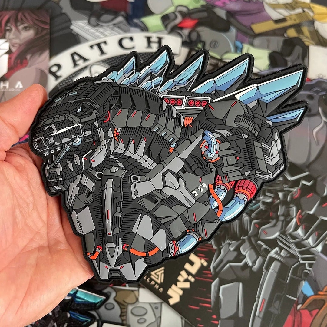 PATCHLAB Alpha Mecha Kaiju PVC Morale Patches Hook and Loop ...