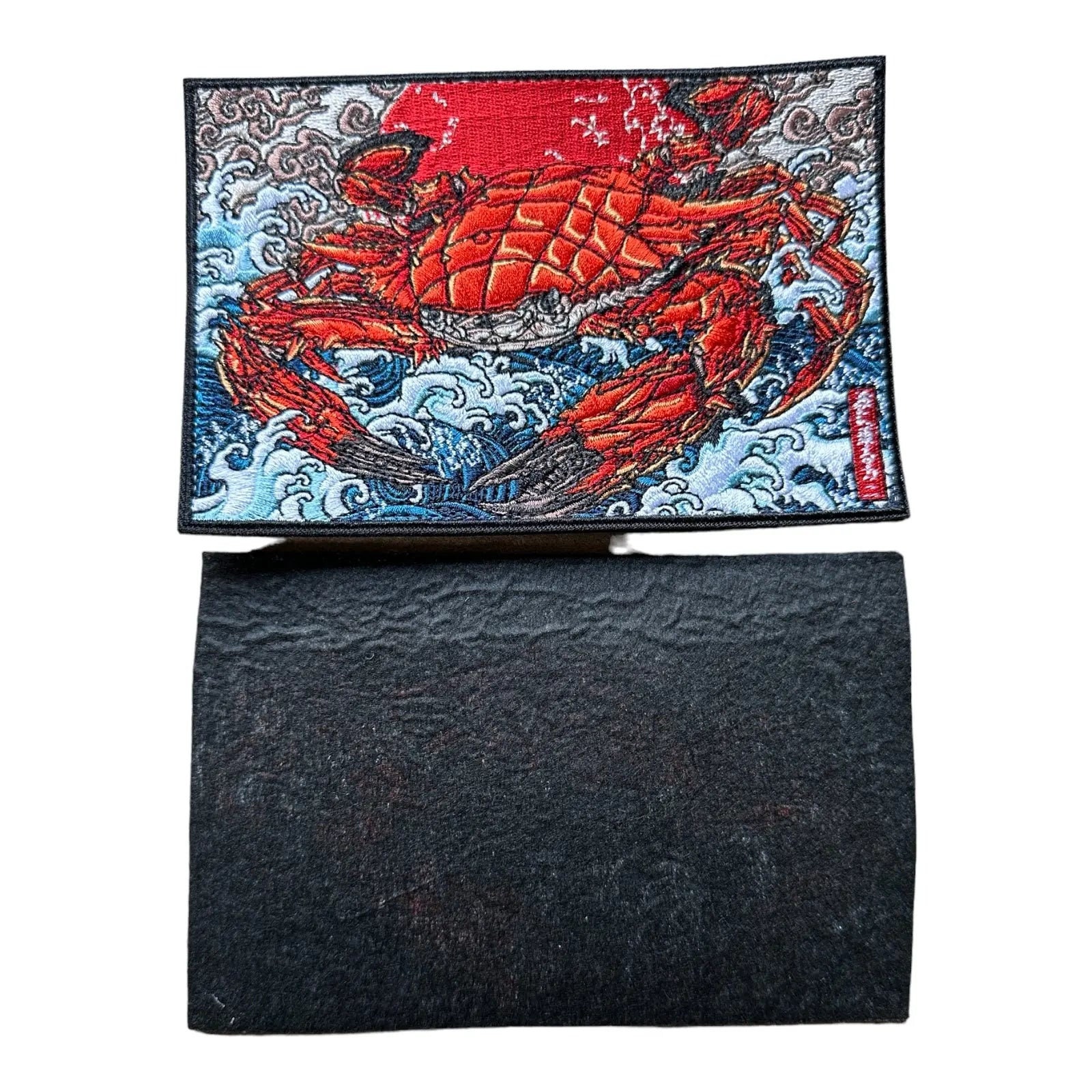 PATCHLAB Great Wave Crab #3 PVC Morale Patches | Embroidered Patches ...