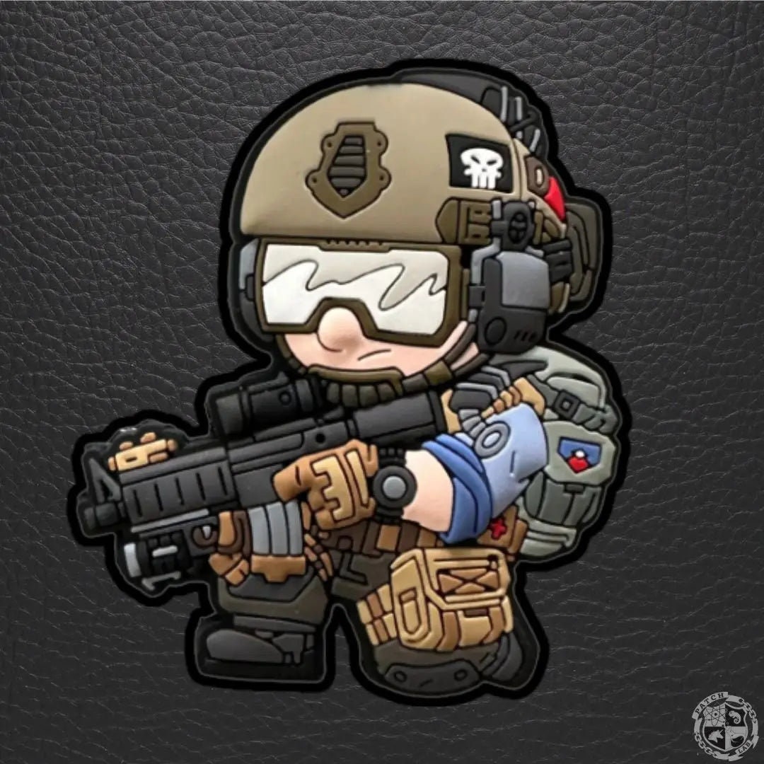 PATCHLAB Operators #10 PMC PVC Morale Patches Hook and Loop | Hook and Loop Patches | Hook and ...