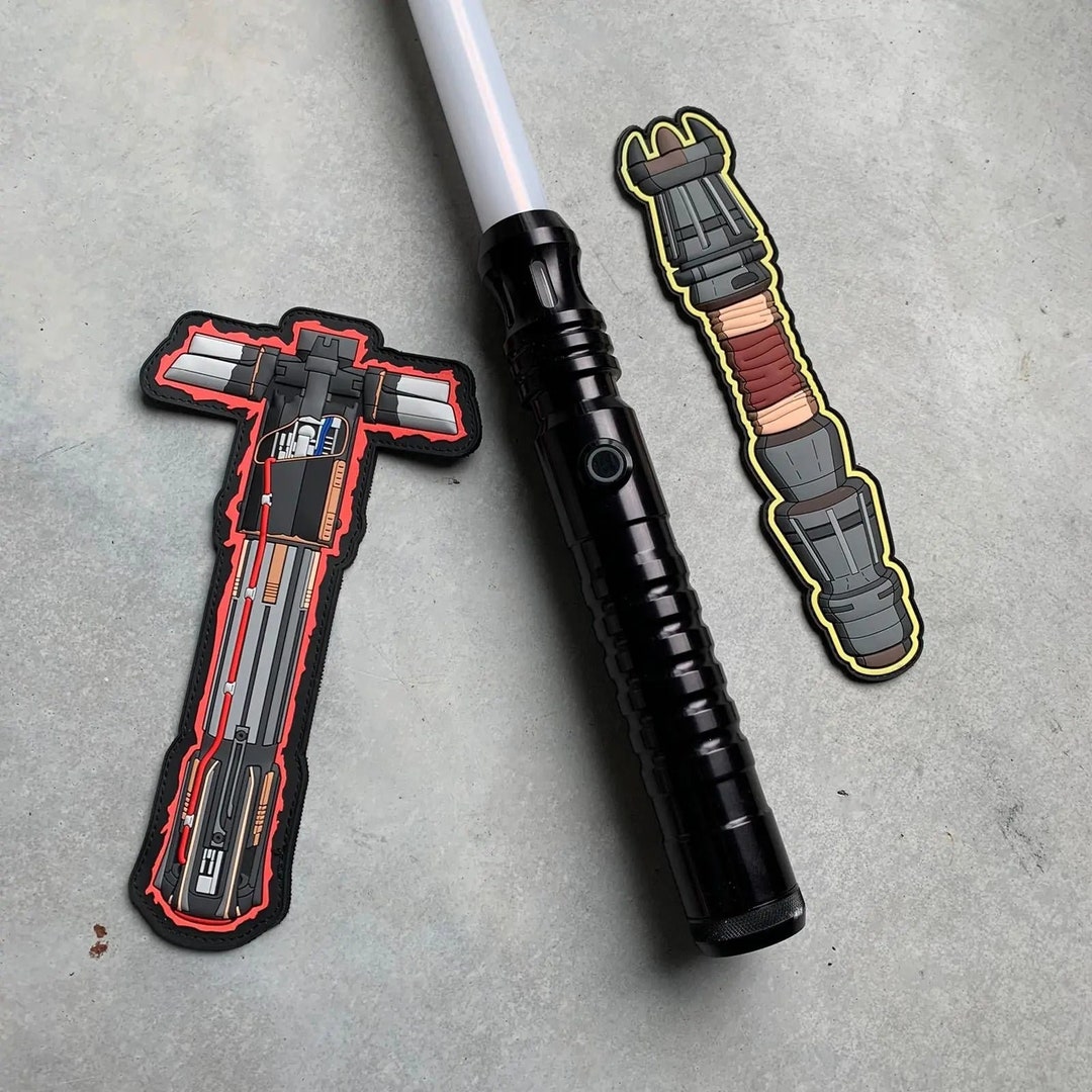 PATCHLAB Sabre Hilts PVC Morale Patches Hook and Loop Hook and Loop Patches Hook and Loop ...