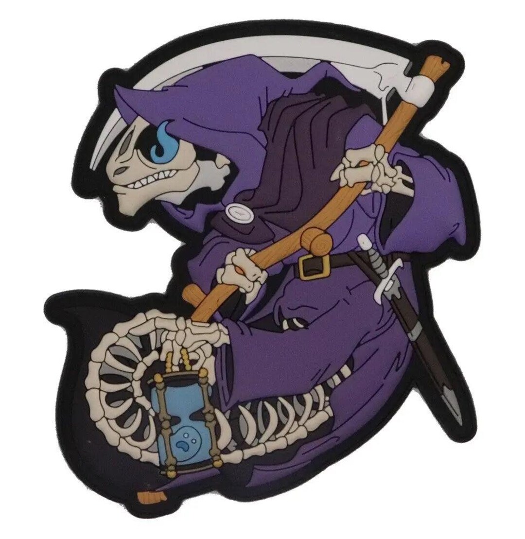 Chameleon #023 Death Dead Grim Reaper Morale Patch Badge TOD With Hooks ...