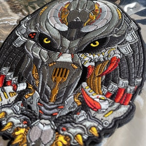 PATCHLAB Cyberpunk #5 Hunter PVC Morale Patches Hook and Loop | Embroidered Patches | Hook and ...