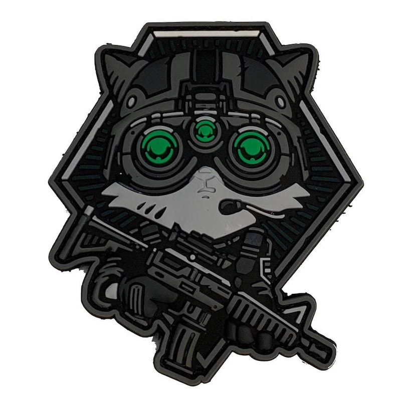 Tactical Cat PVC Morale Patch | Opurrations Hook and Loop Patch - Etsy