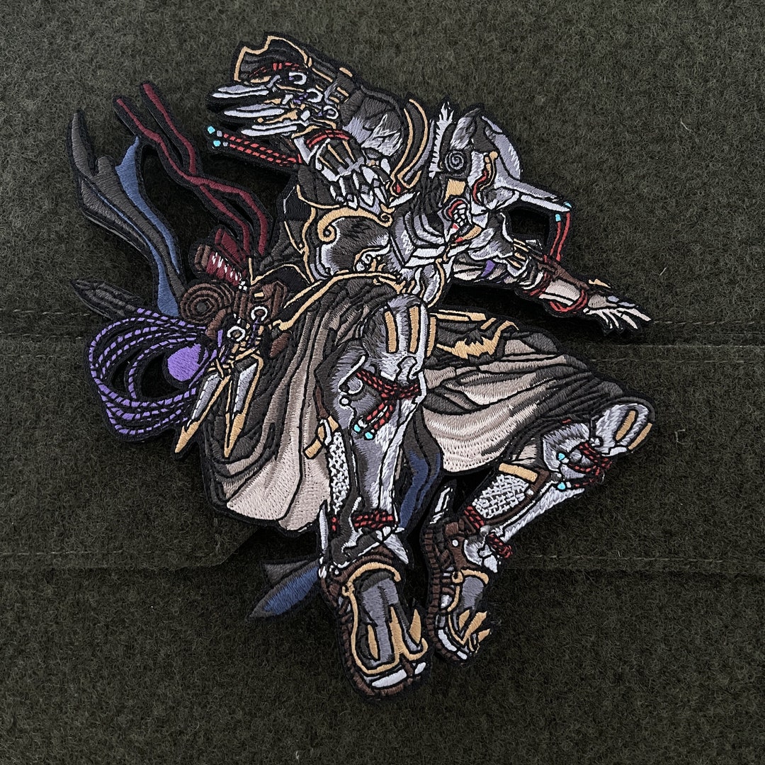 PATCHLAB SXEVEN 6 Ninja Bat PVC Morale Patches Velcro Embroidered Patches Hook and Loop Patches ...