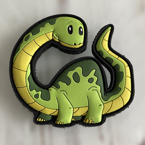 Dinosaur Morale Patch - Etsy