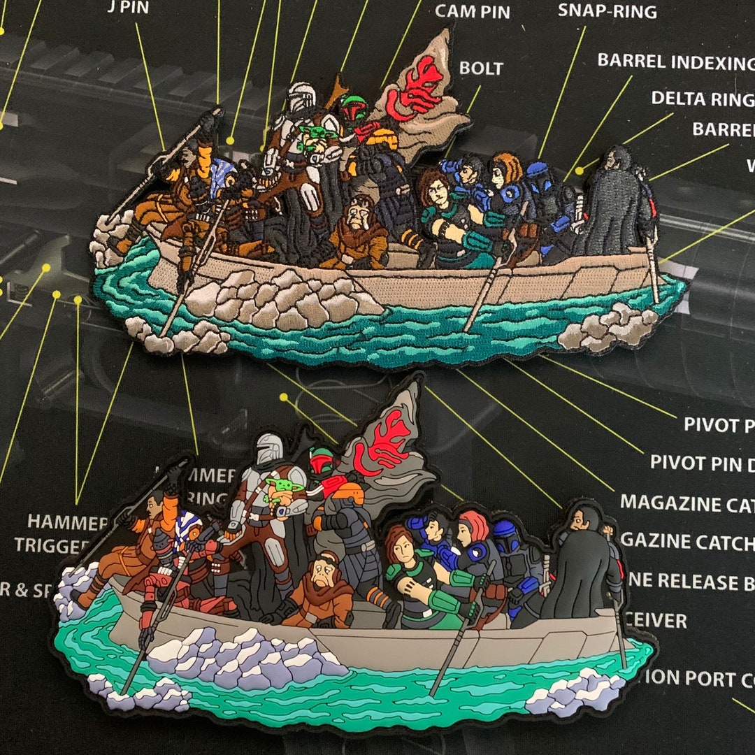 PATCHLAB Iconic Flags #1 Version 2 PVC Morale Patches | Embroidered ...